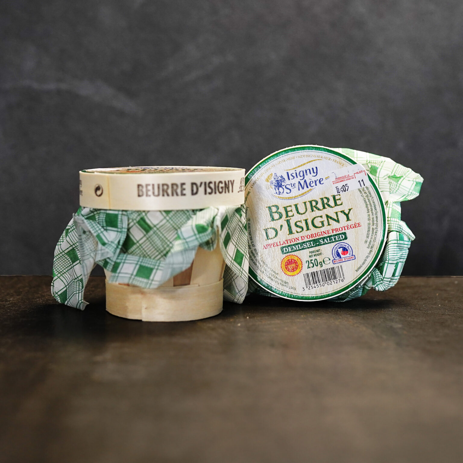 Butter Isigny AOP Salted Basket - La Ferme Black River Game Farm