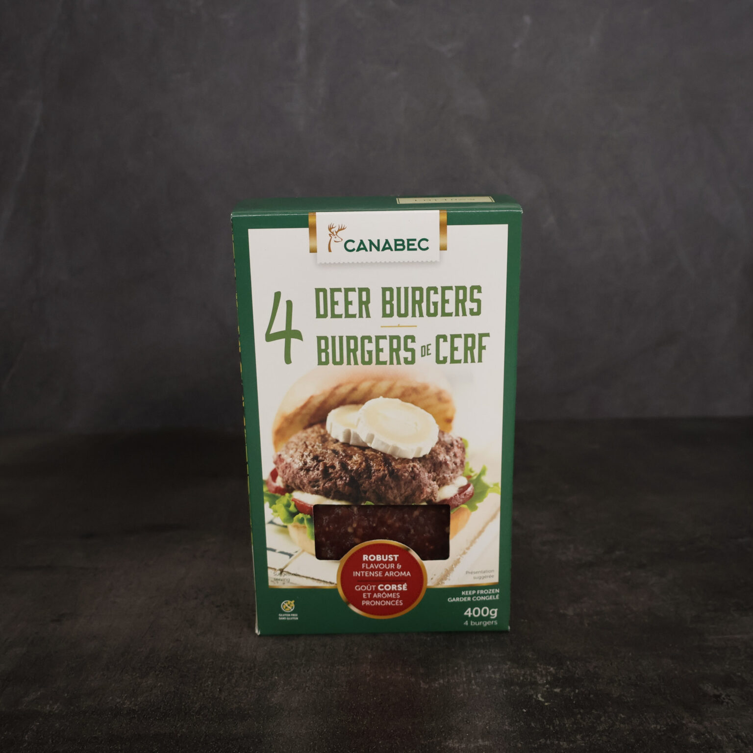 Red Deer (Venison) Burger - La Ferme Black River Game Farm