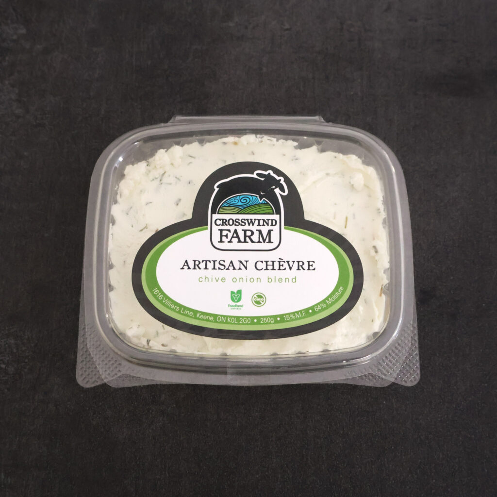 Chevre Chive & Onion (Crosswind) - La Ferme Black River Game Farm