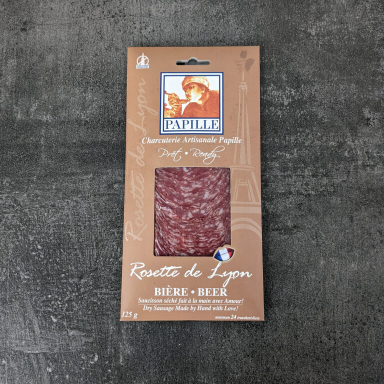Rosette de Lyon - Sliced - Beer - Papille - La Ferme Black River Game Farm